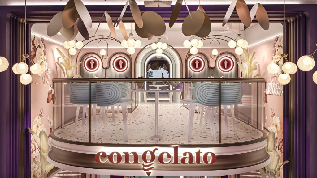 Congelato Icecream - AES Art Direction and Interior Design Studio